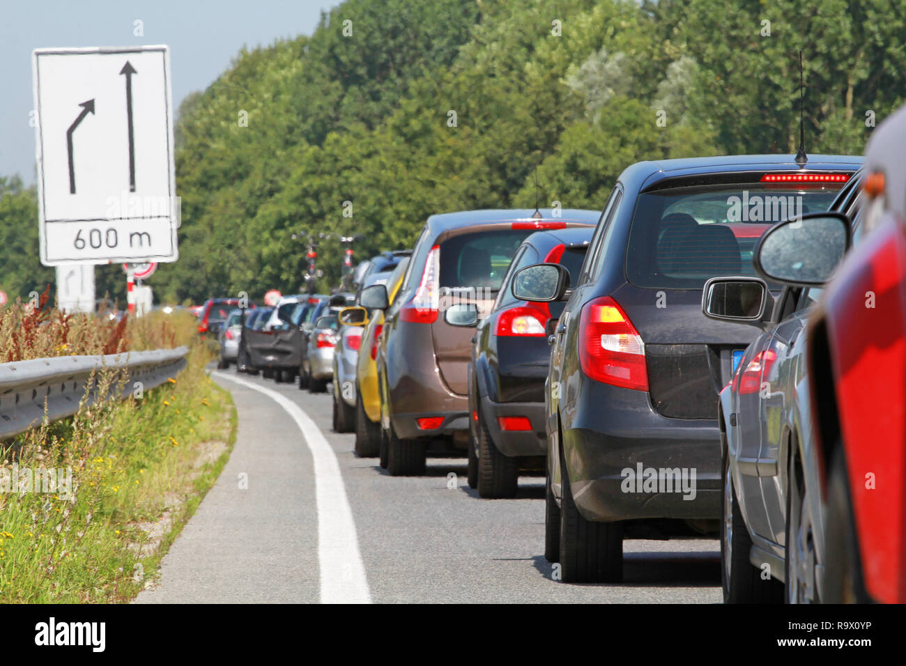 Road congestion travel holidays hi-res stock photography and images - Alamy