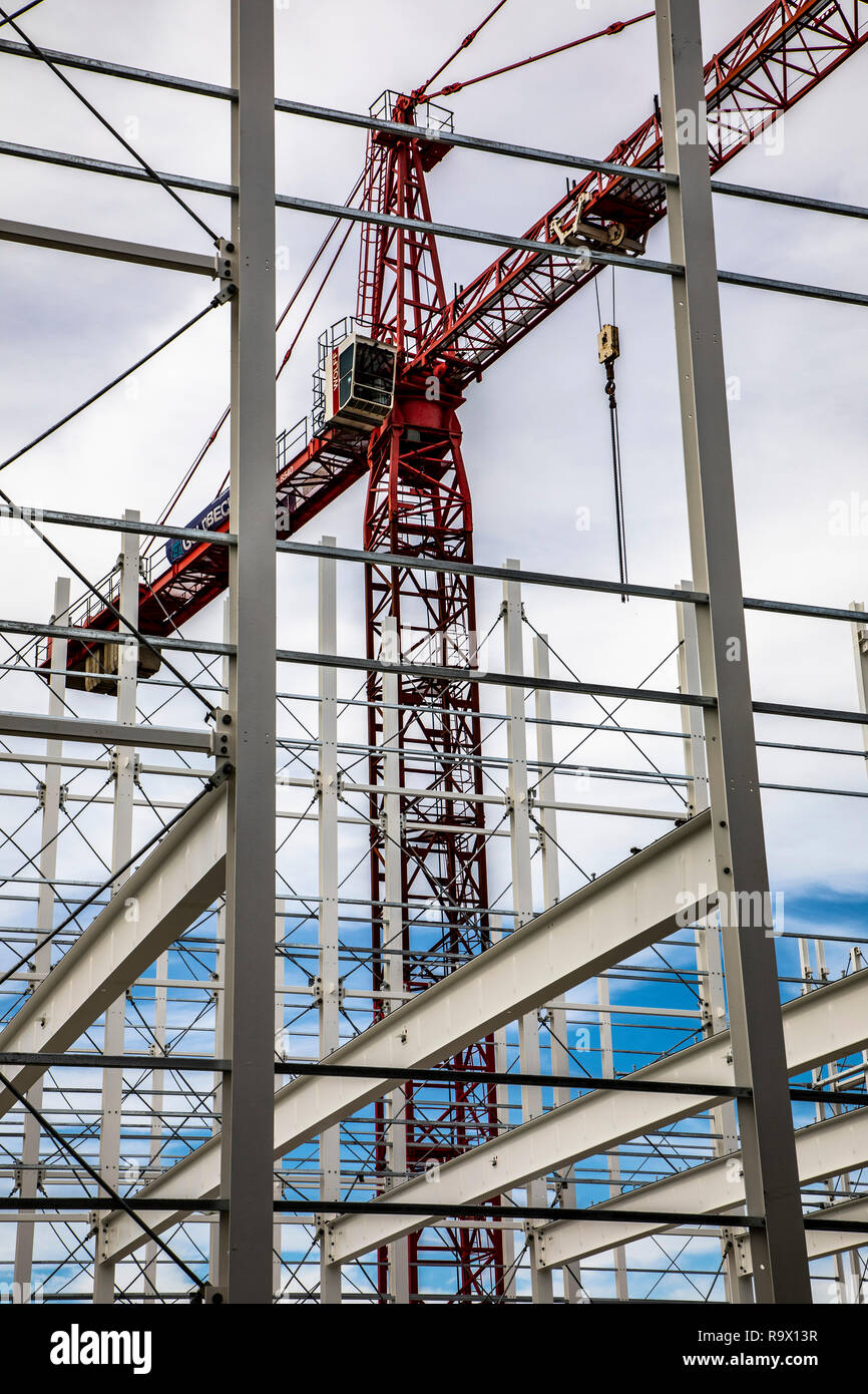 Metal construction pillar hi-res stock photography and images - Alamy