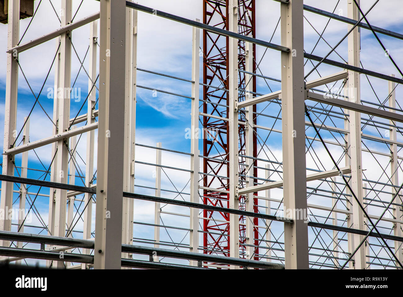 Iron Structure Building