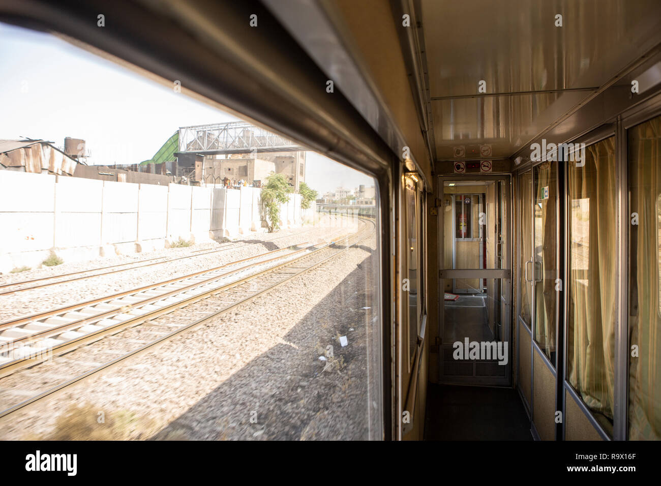 tourist train from mashhad to tehran Stock Photo - Alamy