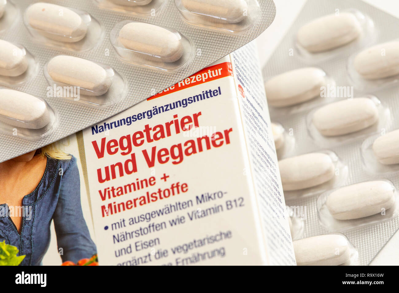 Vitamin tablets packs, the preparation is intended to supplement the ...