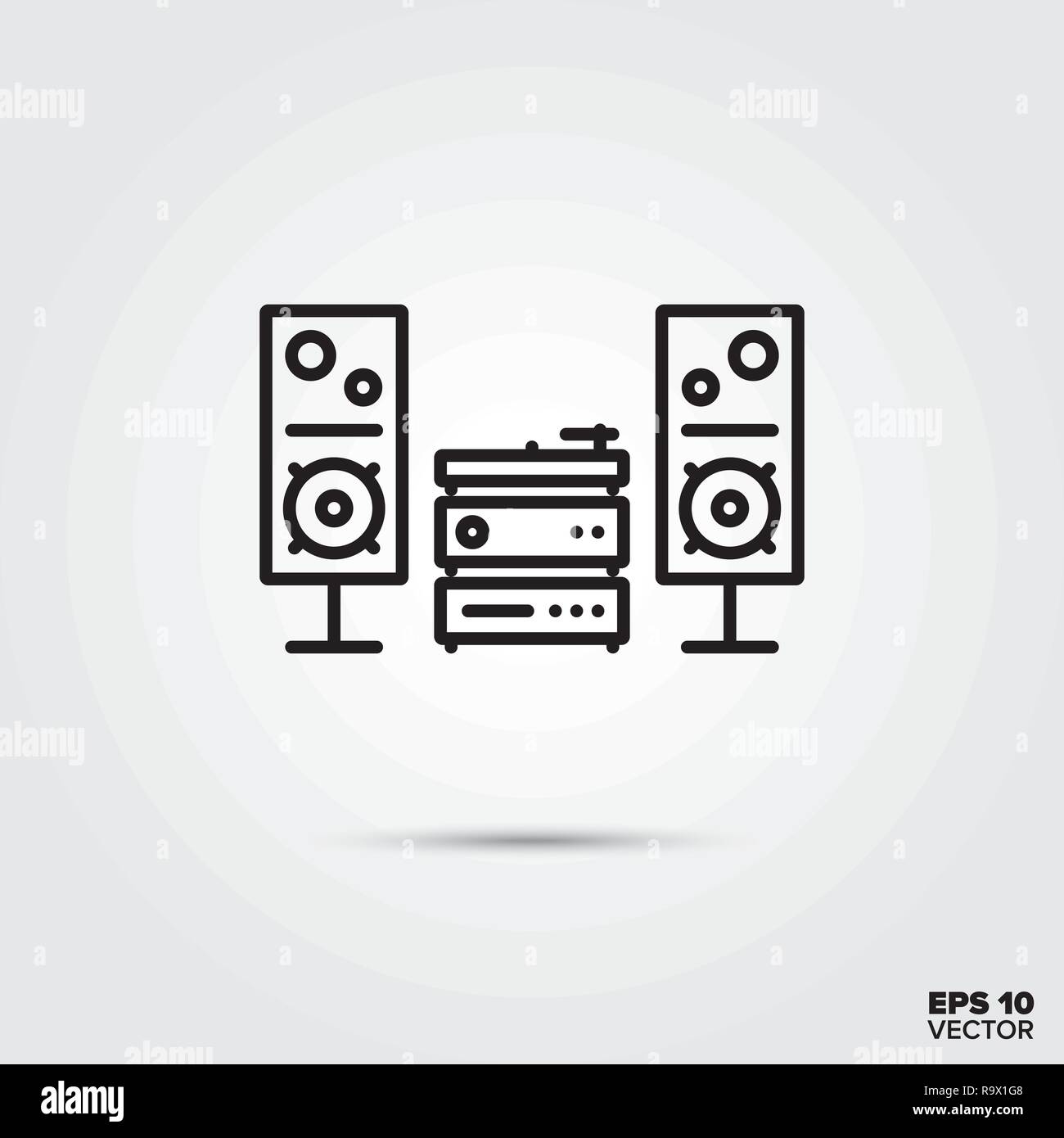 Stereo system hi-res stock photography and images - Alamy