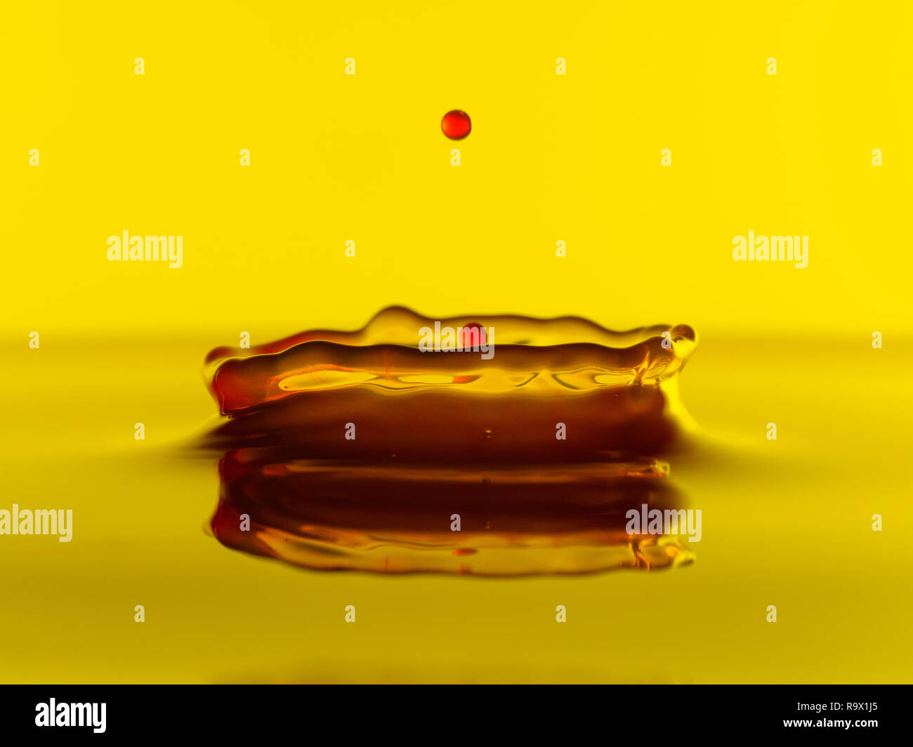 Water splash art Stock Photo - Alamy