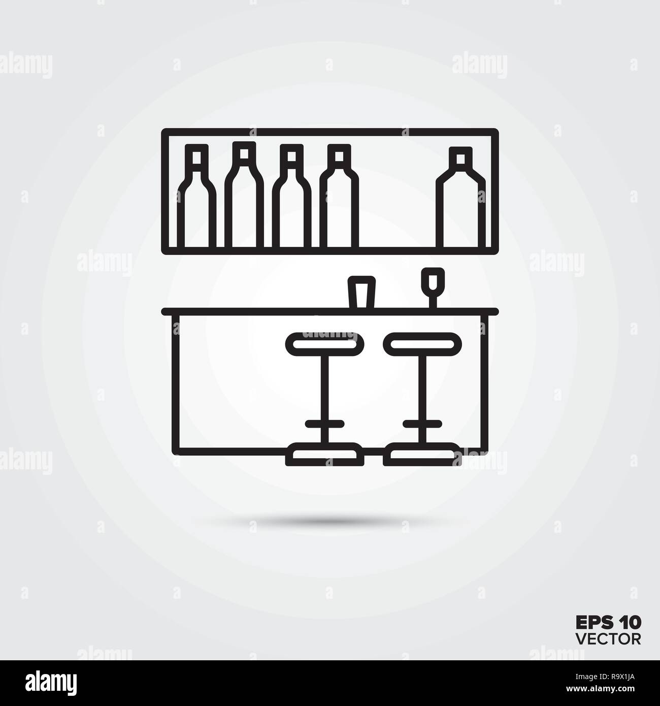 Shelf vector vectors hi-res stock photography and images - Alamy