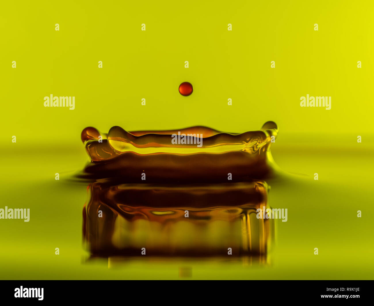 Water splash art Stock Photo - Alamy