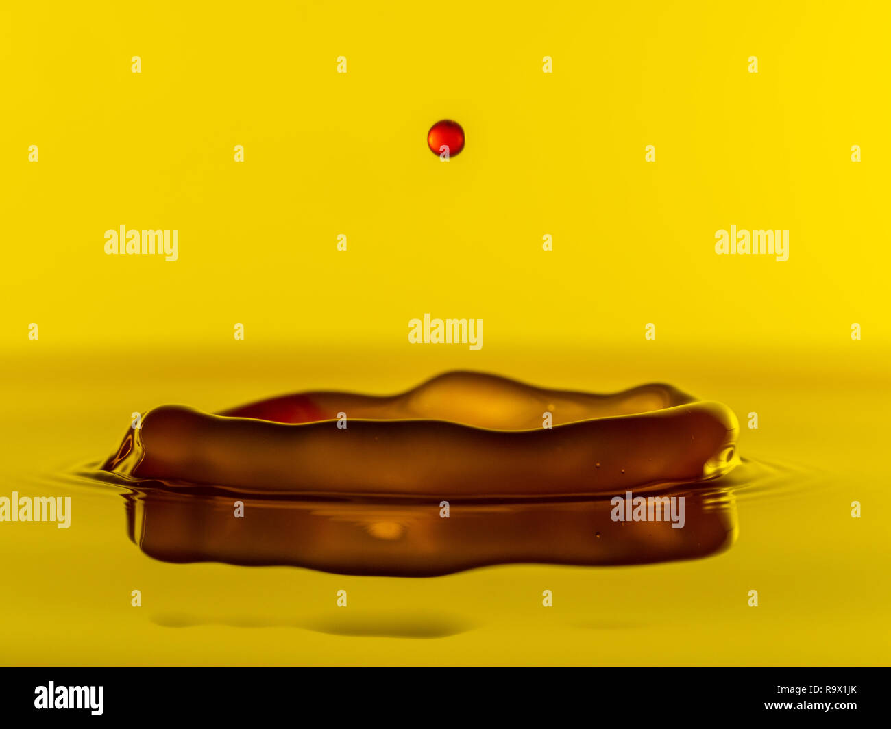 Water splash art Stock Photo - Alamy