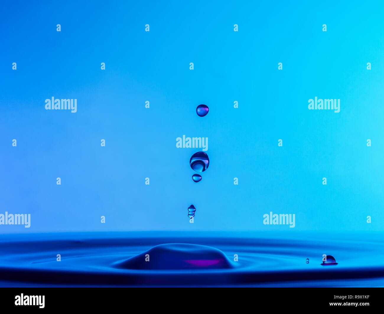 Water splash art Stock Photo - Alamy