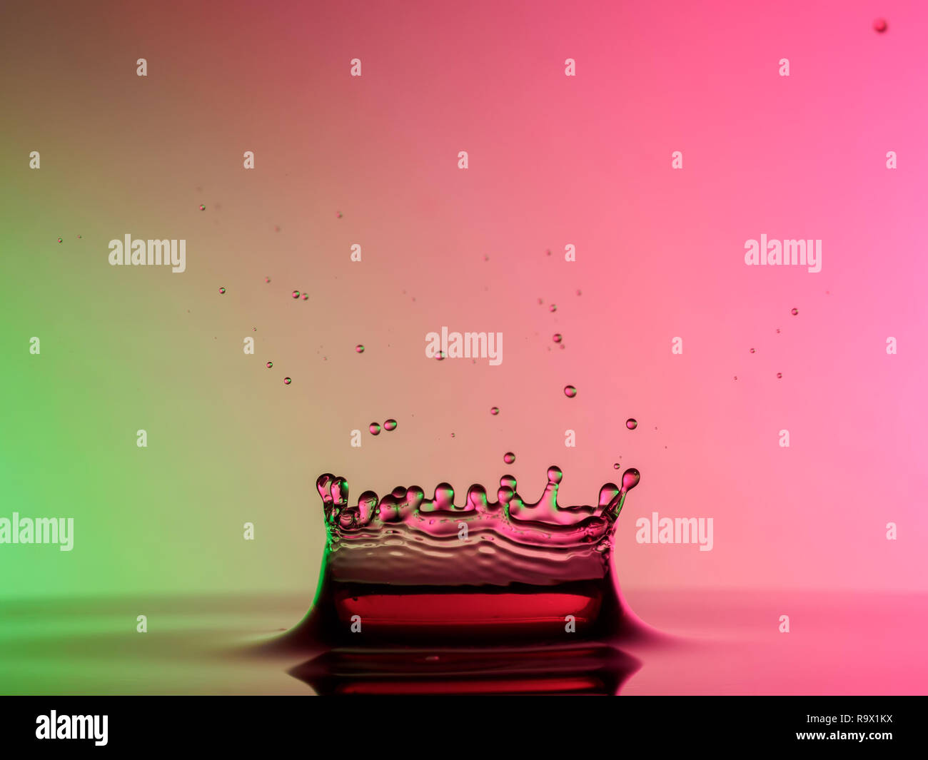 Water splash art Stock Photo - Alamy