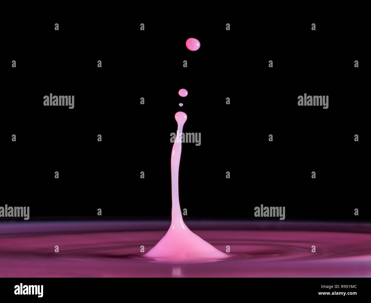 Water splash art Stock Photo - Alamy