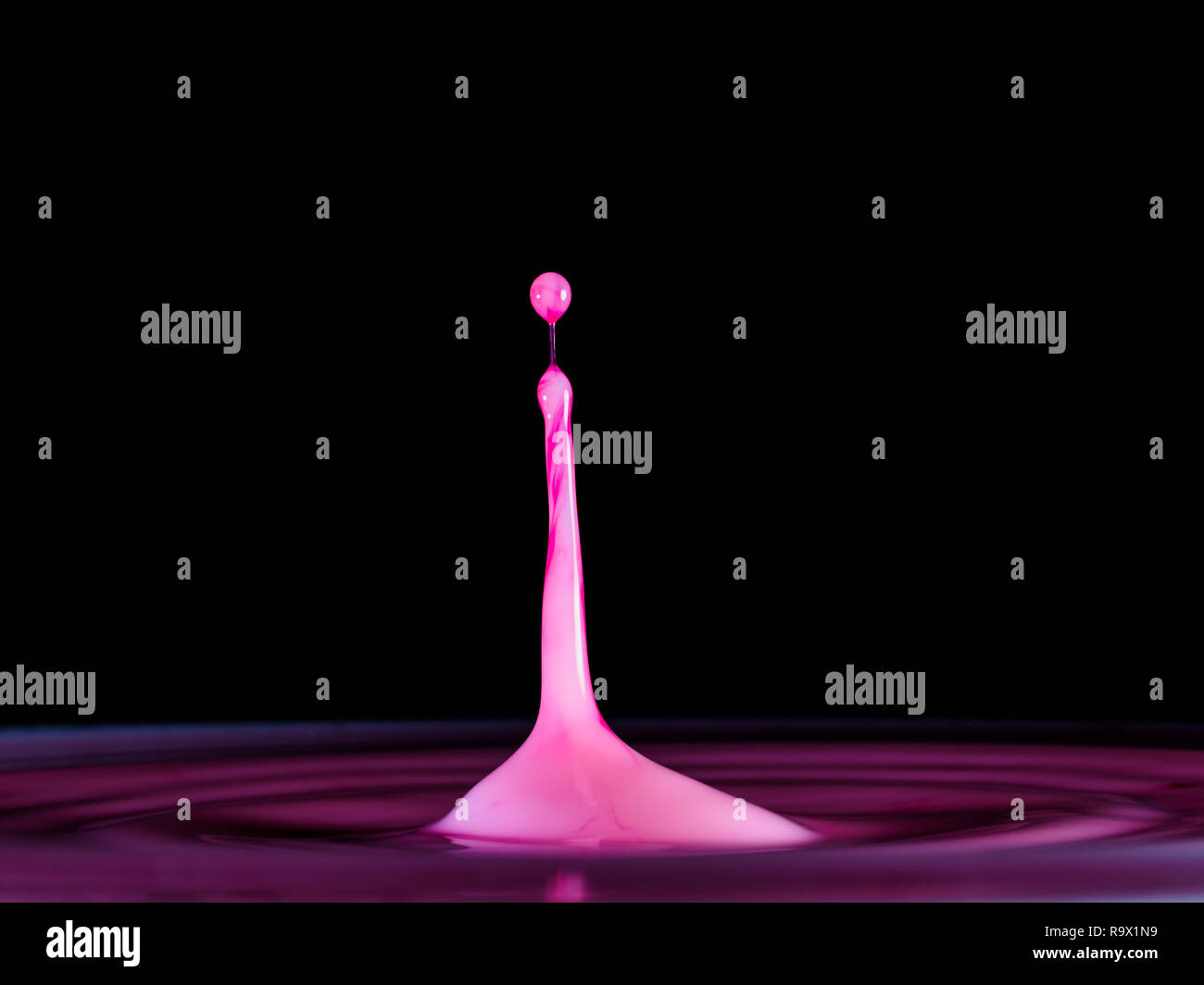 Water splash art Stock Photo - Alamy