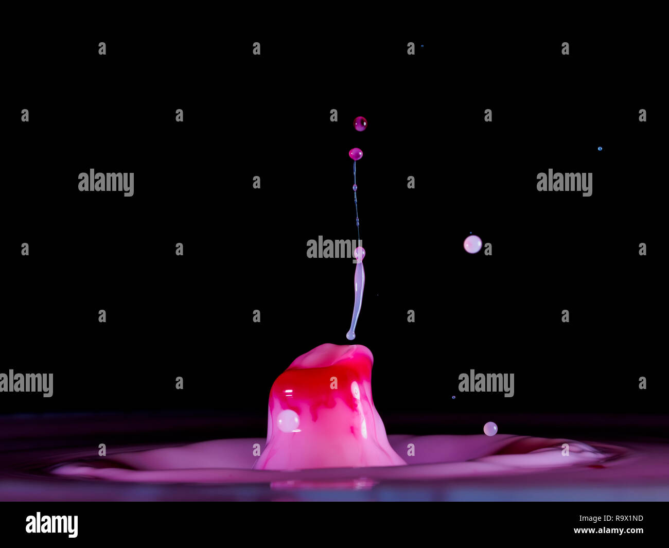 Water splash art Stock Photo - Alamy