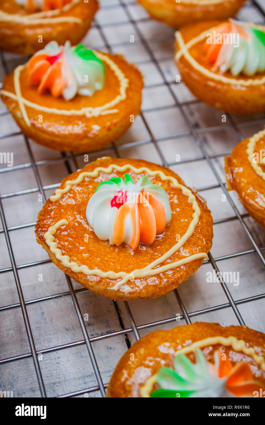 Homemade ancient thai cakes at home, cake thai style Stock Photo - Alamy