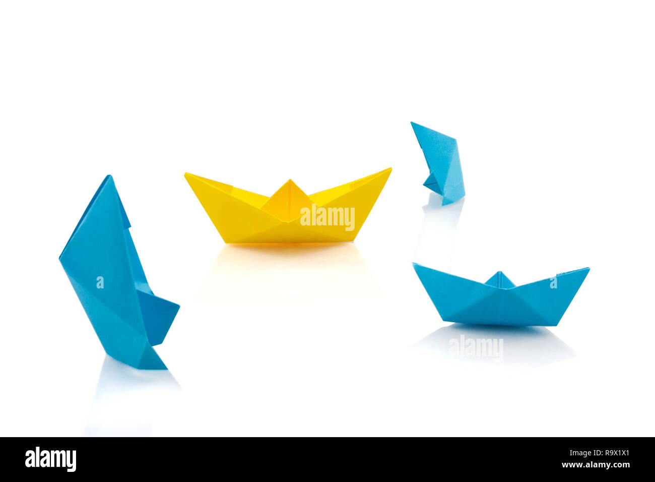 Insurance concept boat Cut Out Stock Images & Pictures - Alamy