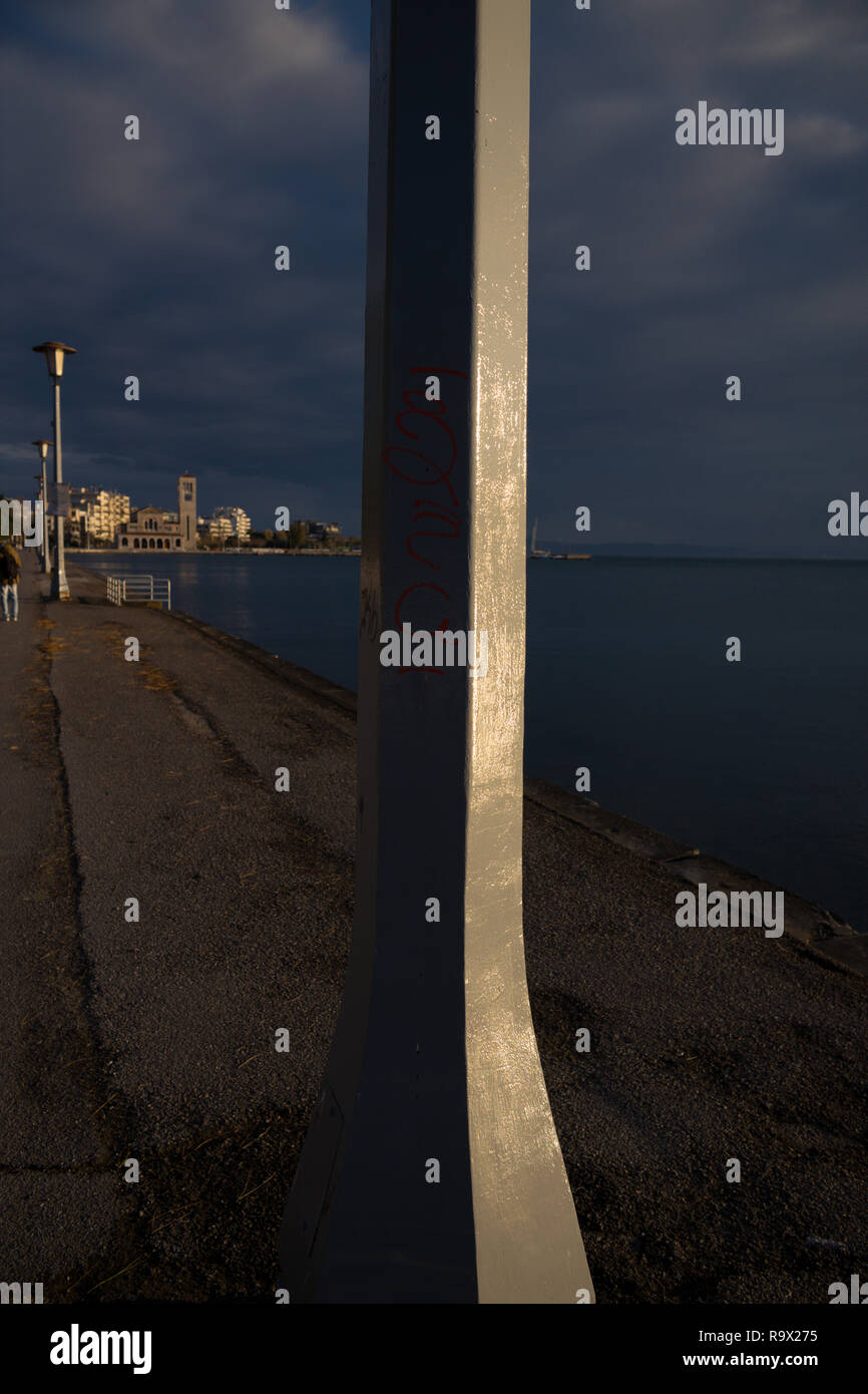 In the streets of Volos, Greece Stock Photo - Alamy