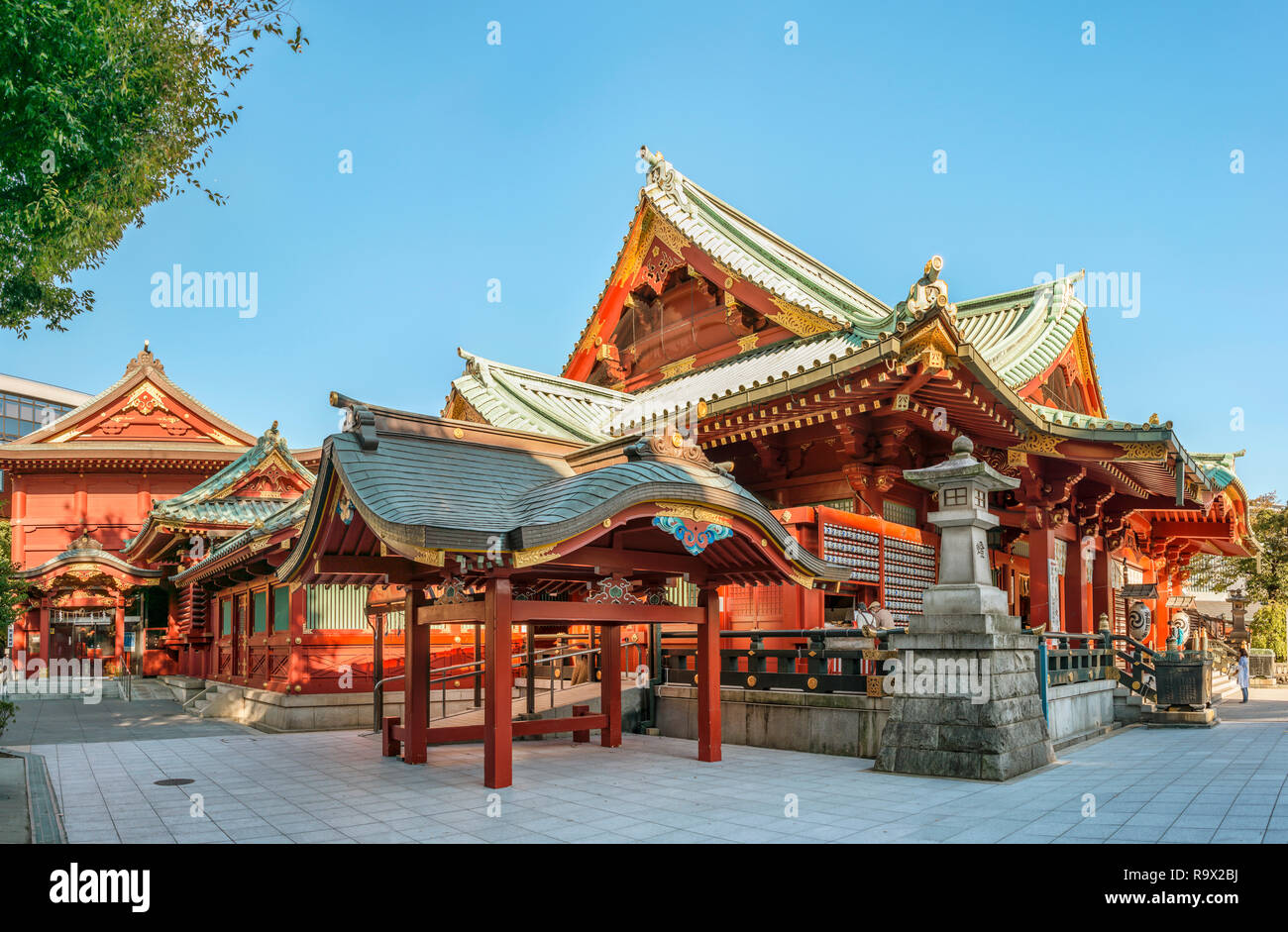 Ancient Kanda Myojin Shrine, a Shinto shrine located in Chiyoda, Tokyo ...