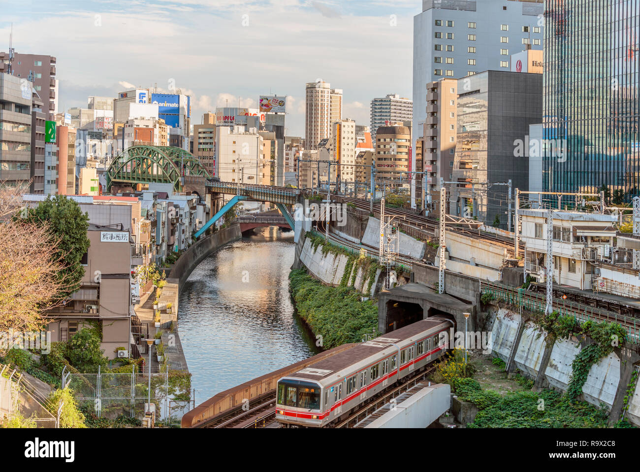 Cityscape at Ochanomizu Business District, Tokyo, Japan Stock Photo - Alamy