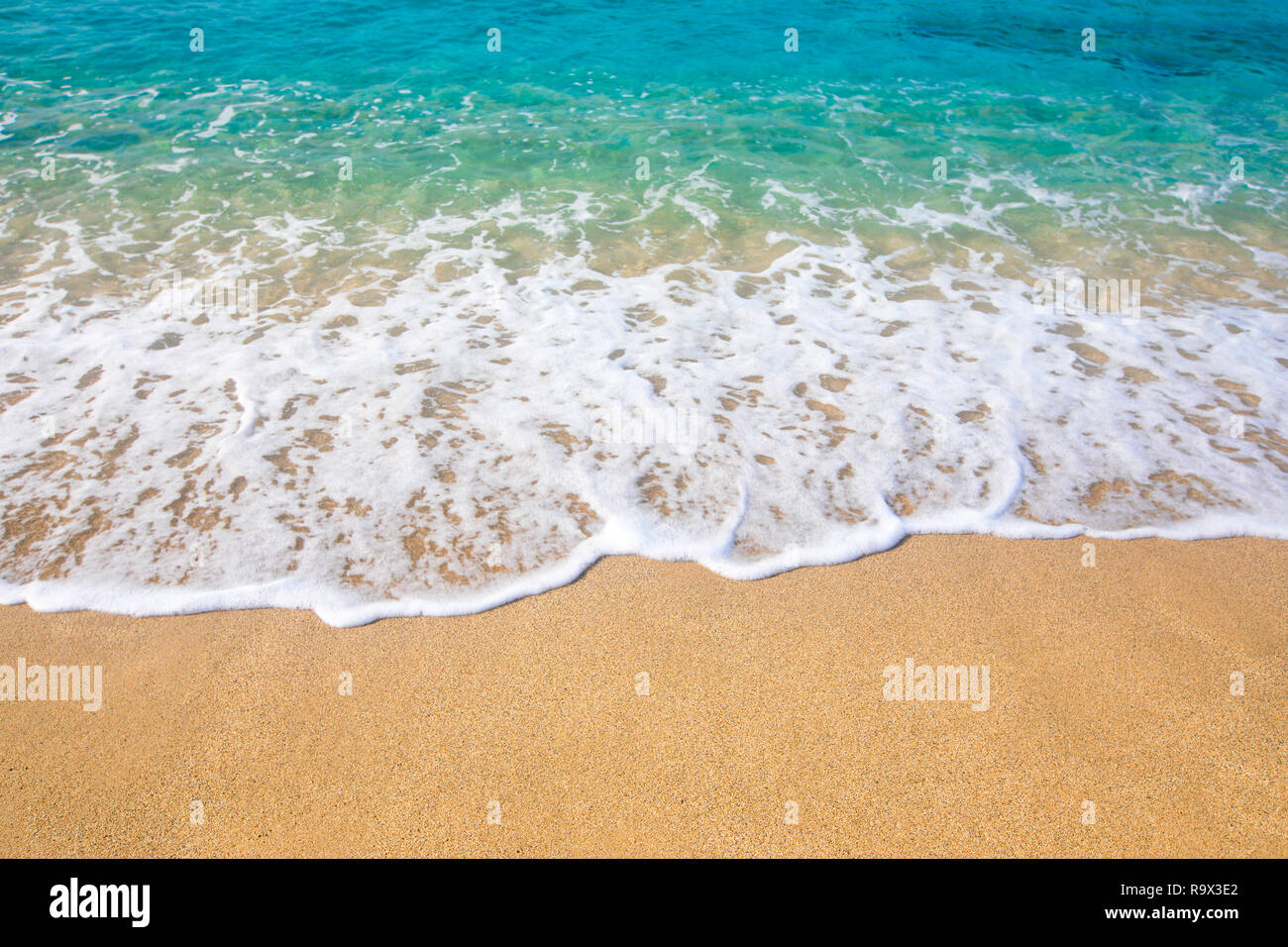 sand and wave background Stock Photo - Alamy
