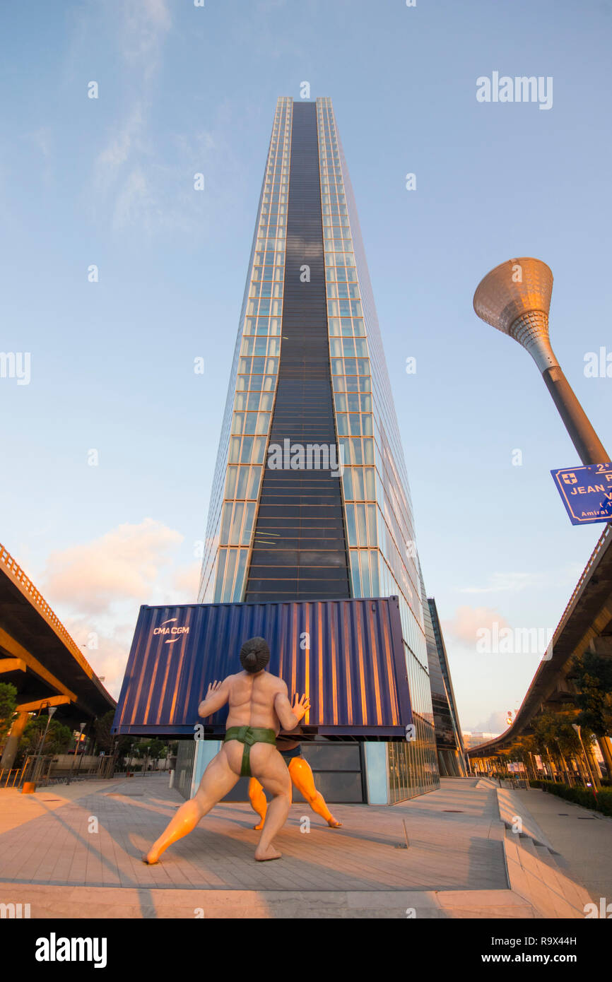 "takes two to tango" sculpture by Scottish artist David Mach of 2 ...