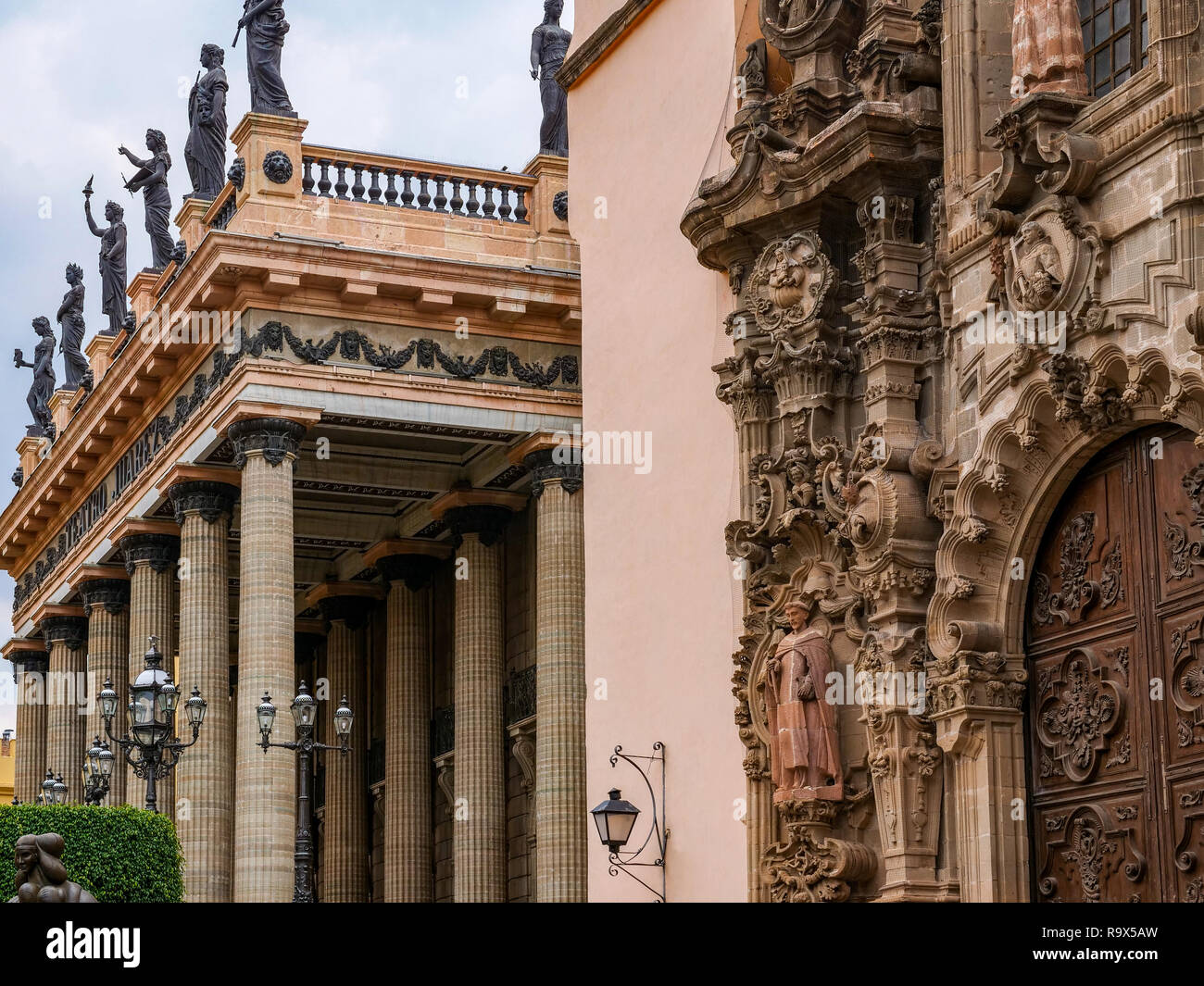 Teatro Juarez Guanajuato Stock Photo - Alamy