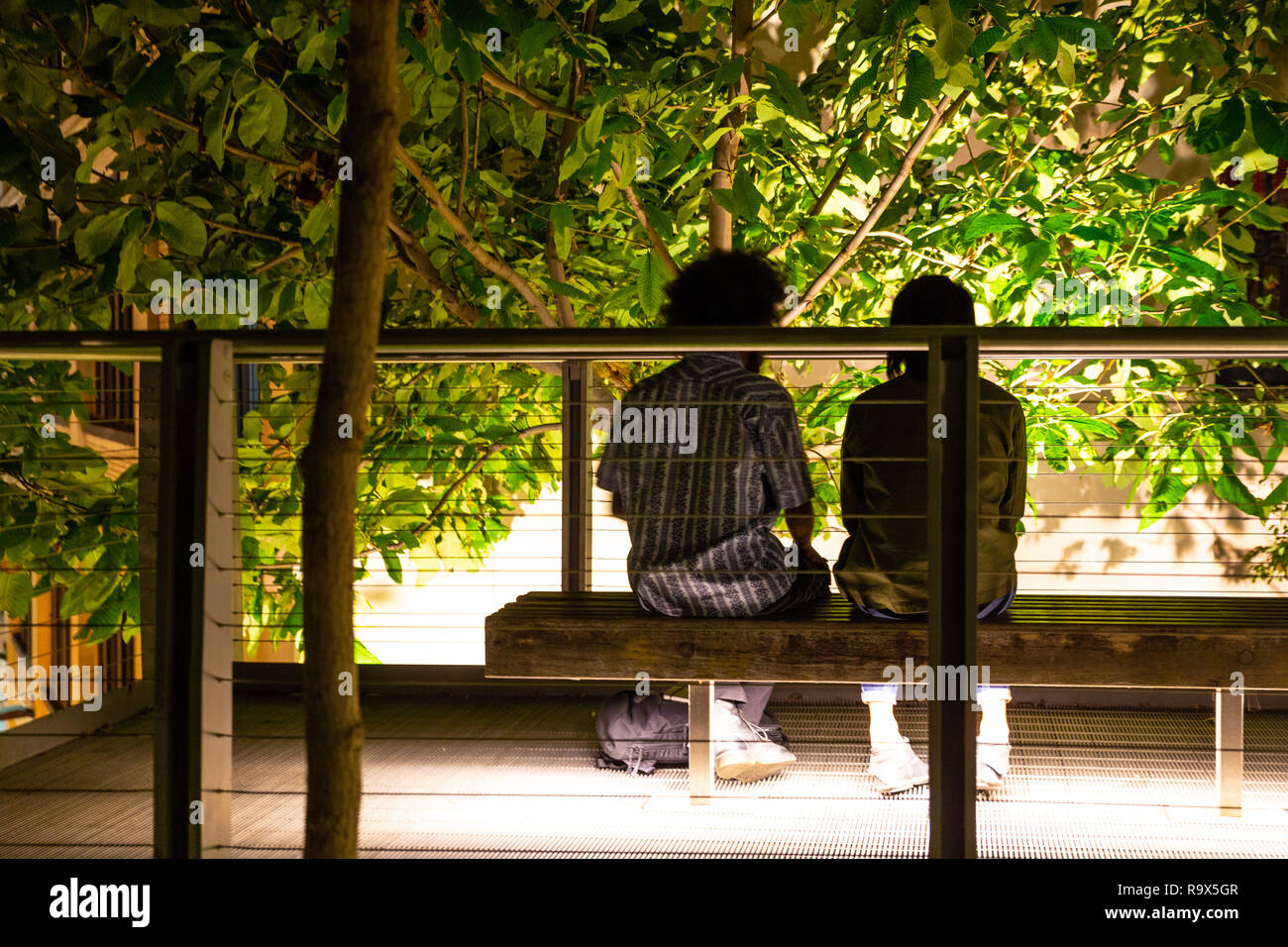 Park Bench Night High Resolution Stock Photography and Images - Alamy