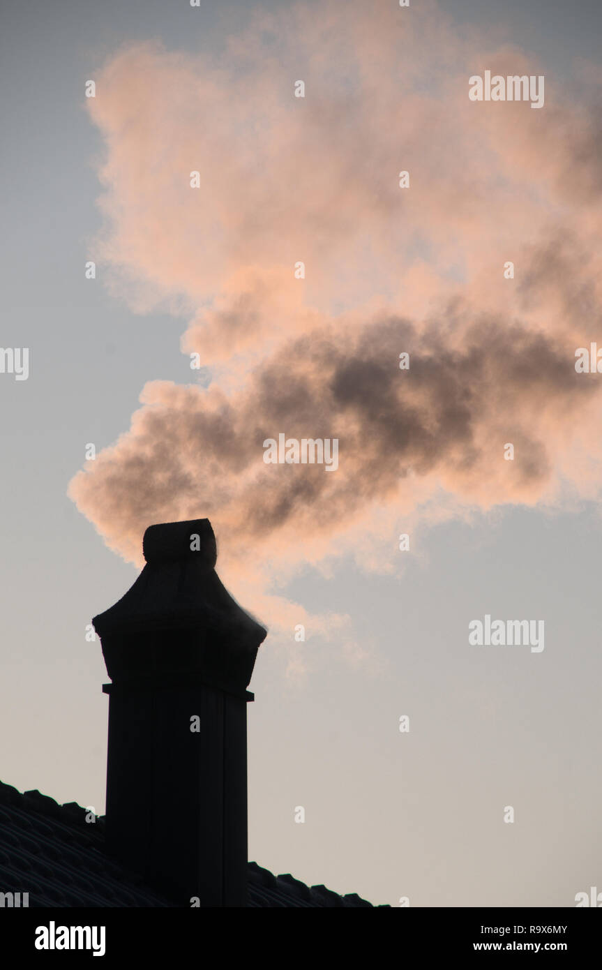 Domestic chimney hi-res stock photography and images - Alamy