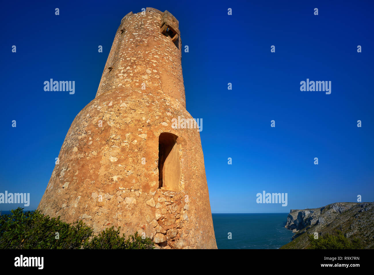 Denia torre del gerro tower hi-res stock photography and images - Alamy