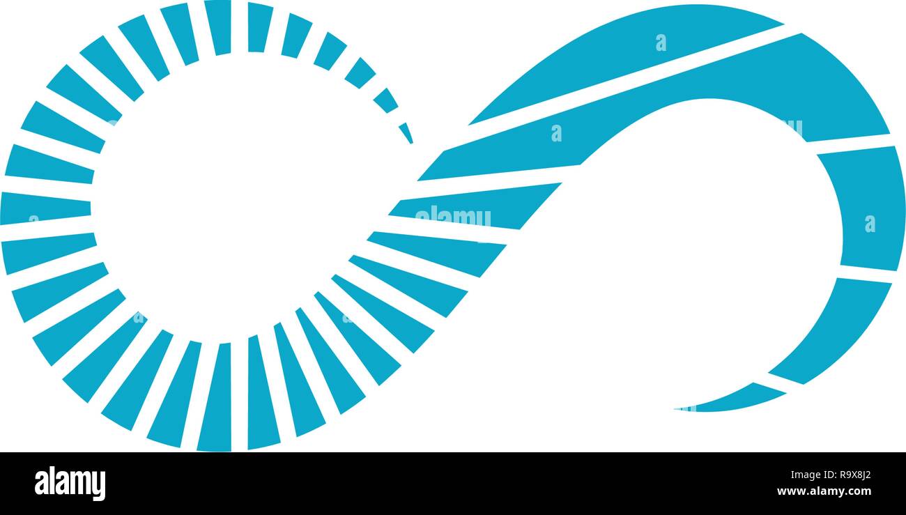 Infinity Design Vector icon illustration Logo template design Stock ...