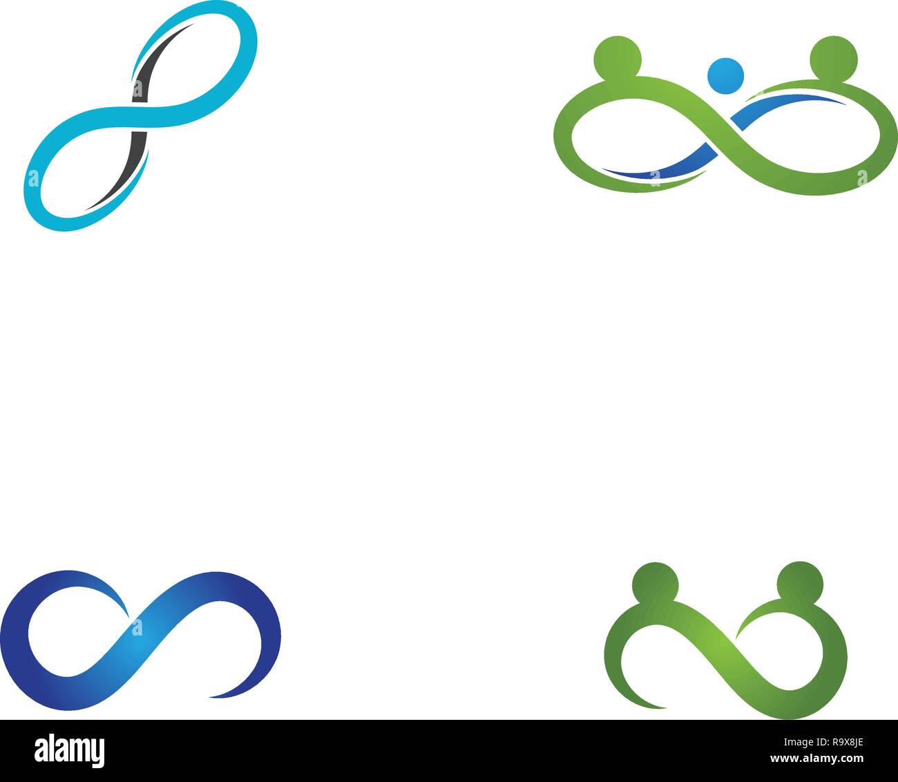 Infinite ribbon Stock Vector Images - Alamy