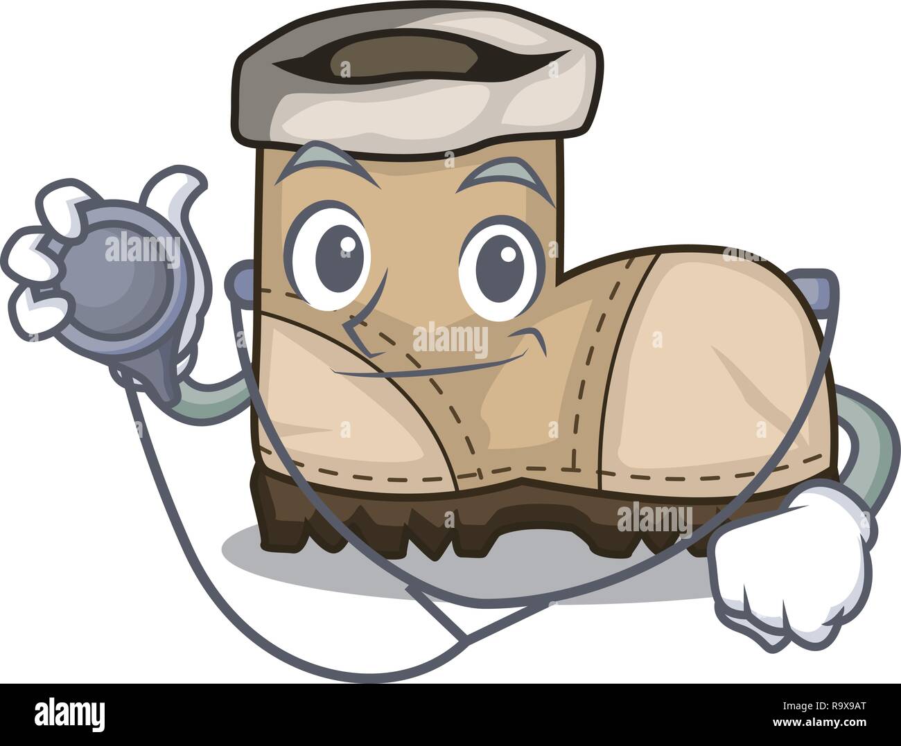 Cartoon muddy boots hi-res stock photography and images - Alamy