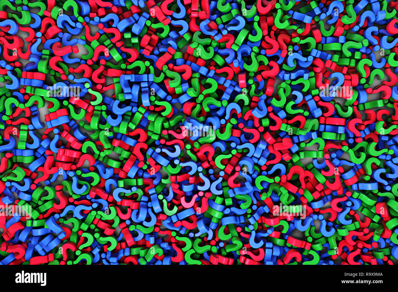 Concept question marks in red hi-res stock photography and images - Alamy