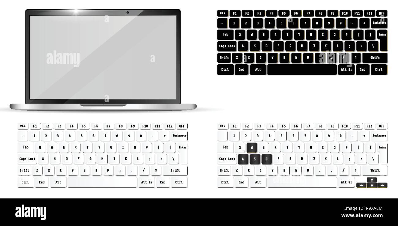 Mac keyboard mouse Stock Vector Images - Alamy