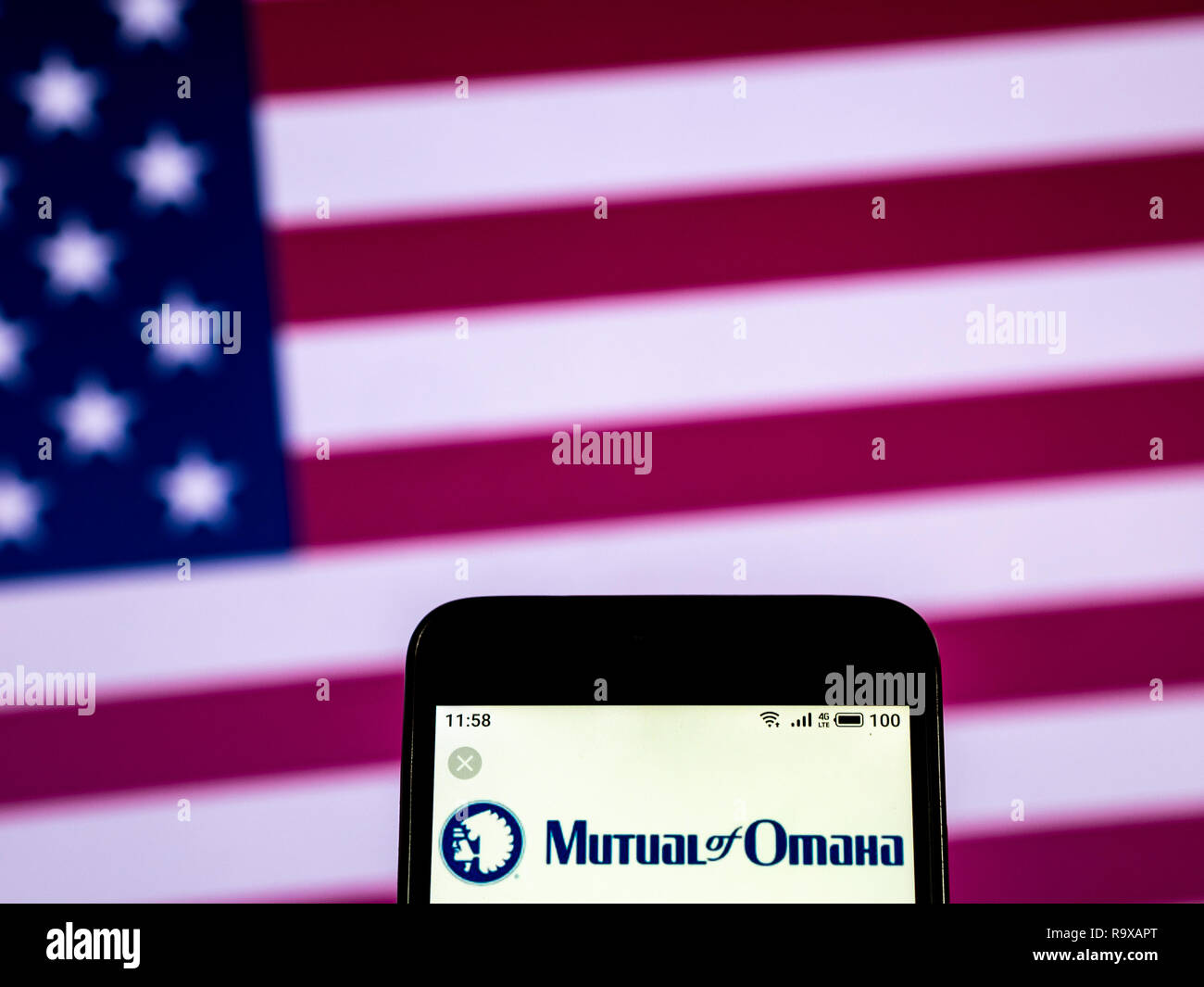 Mutual of omaha logo hi-res stock photography and images - Alamy