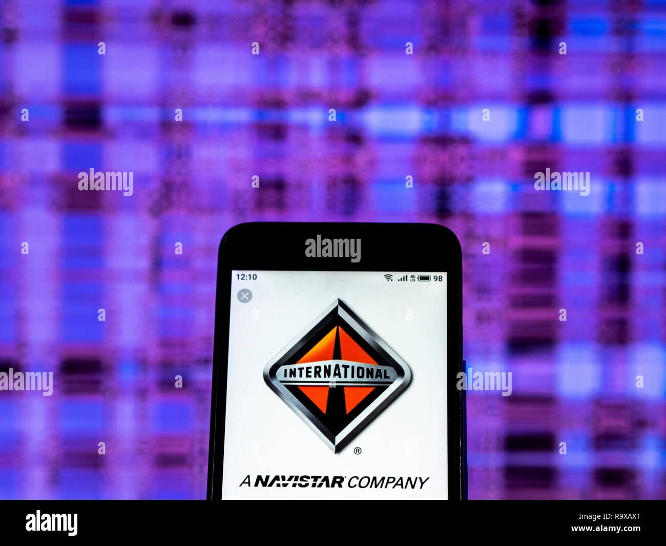 Navistar international logo hi-res stock photography and images - Alamy