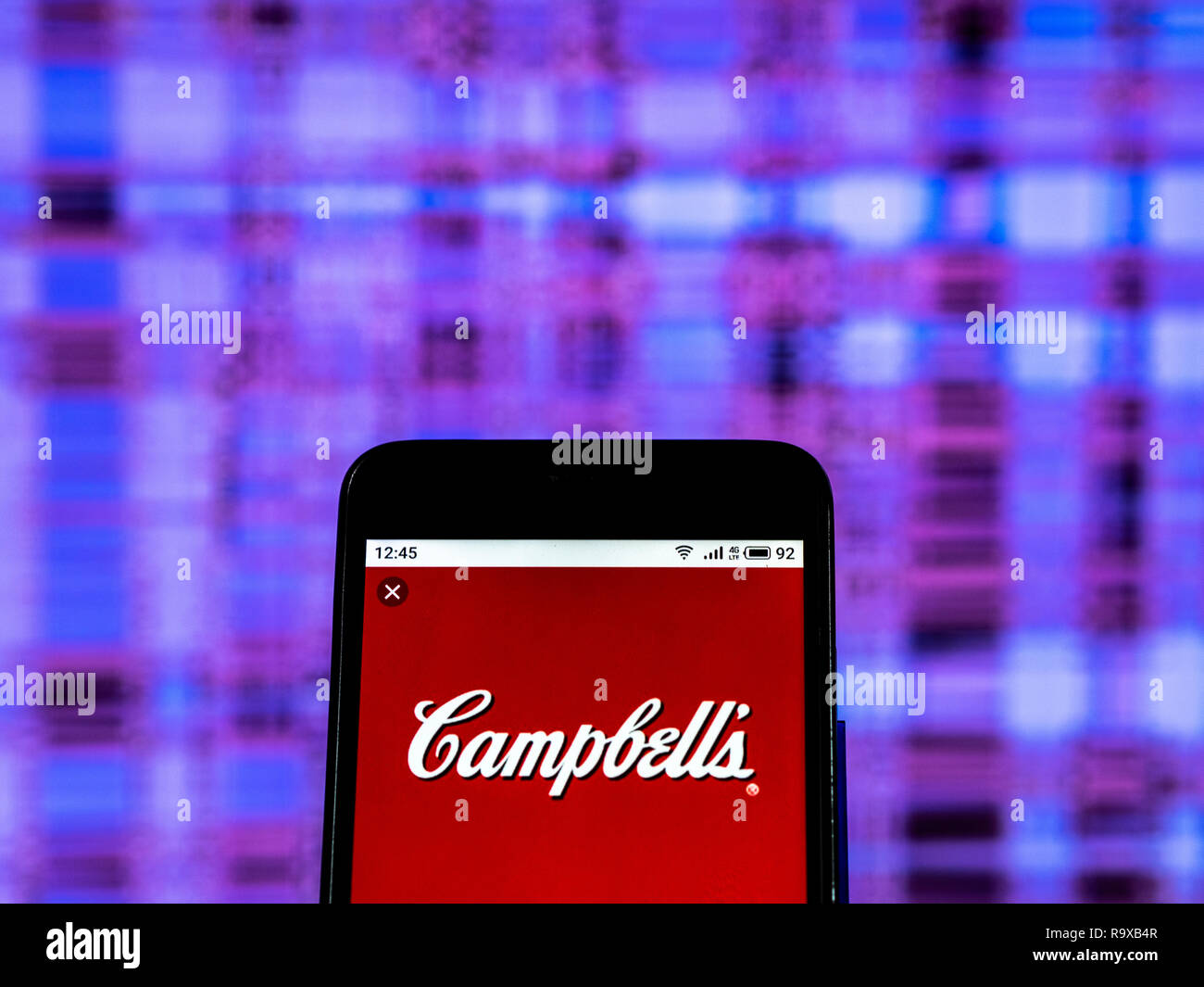Campbell soup logo hi-res stock photography and images - Alamy