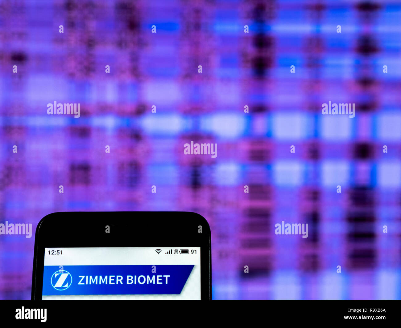 Zimmer biomet logo hi-res stock photography and images - Alamy