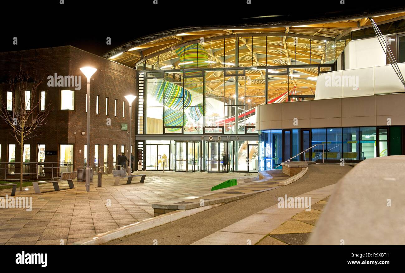 Exeter University Campus Stock Photo - Alamy