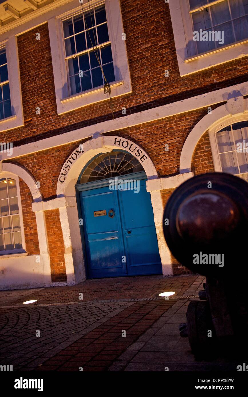 Custom House, Exeter Stock Photo - Alamy