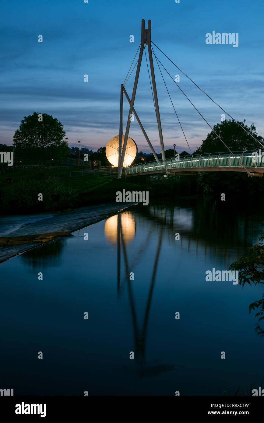 Millstone Bridge over the River Exe, Exeter Stock Photo - Alamy