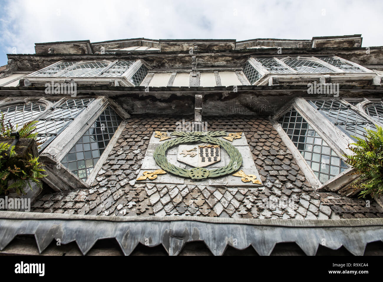 Tudor House, Exeter Stock Photo - Alamy