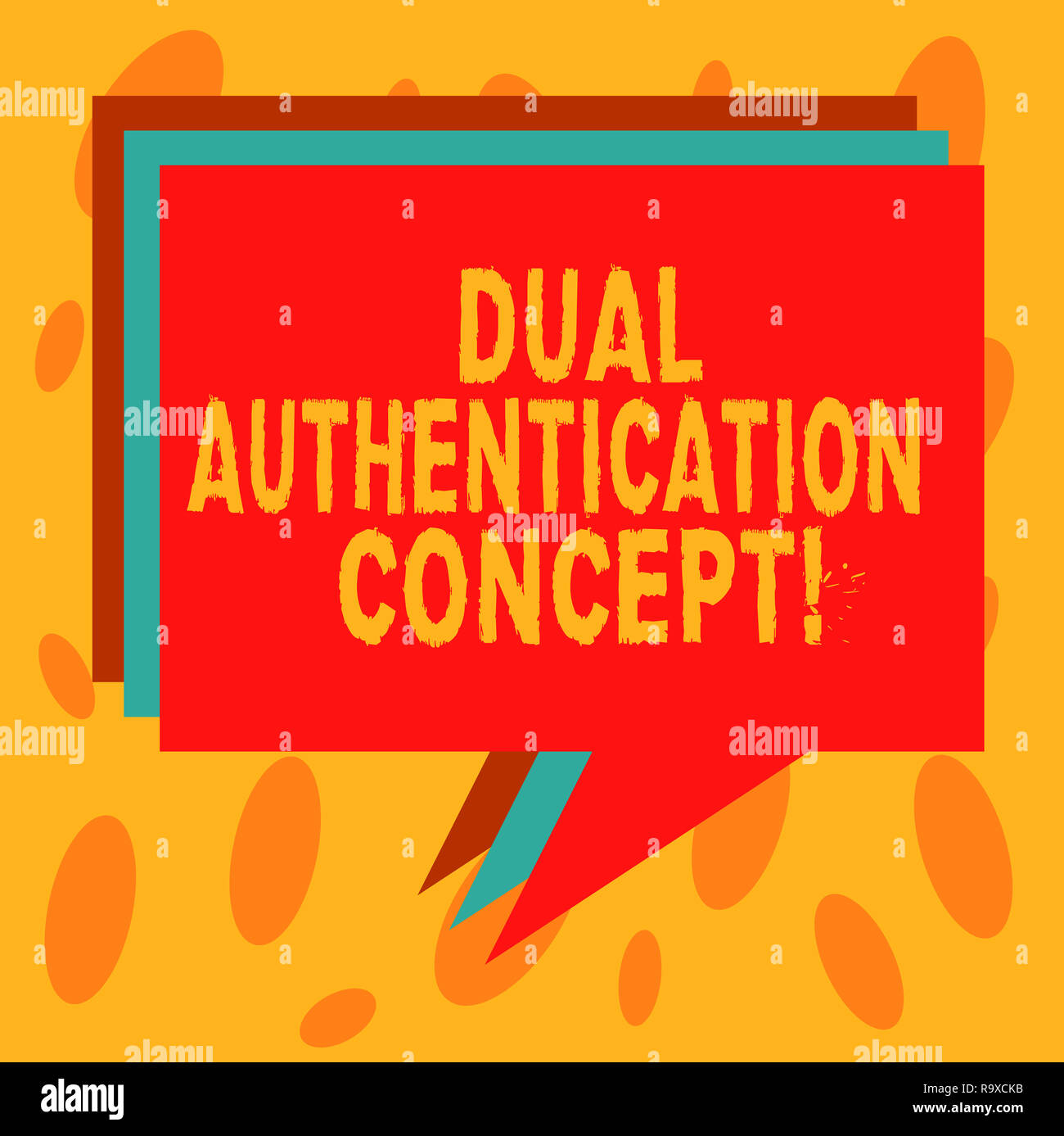 Writing note showing Dual Authentication Concept. Business photo ...