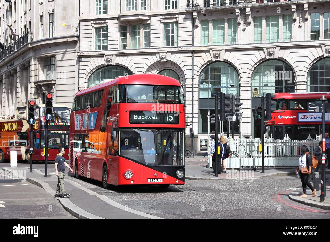 Stagecoach electric bus hi-res stock photography and images - Alamy