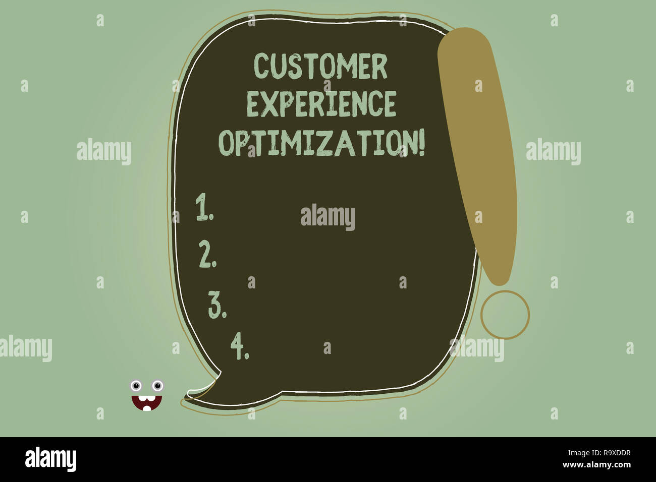 Writing note showing Customer Experience Optimization. Business photo ...