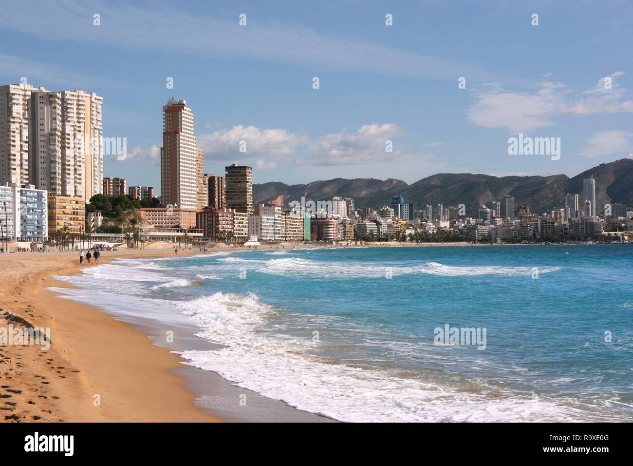 Spanish skyscraper skyscrapers hi-res stock photography and images - Alamy