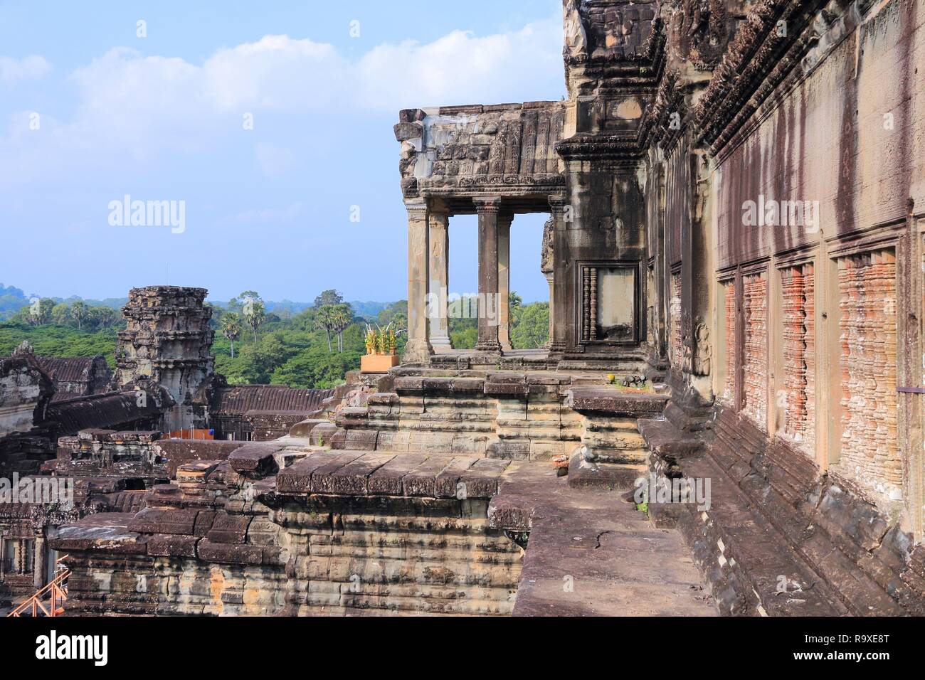Angkor Wat - Khmer temple in Cambodia. UNESCO World Heritage Site Stock ...