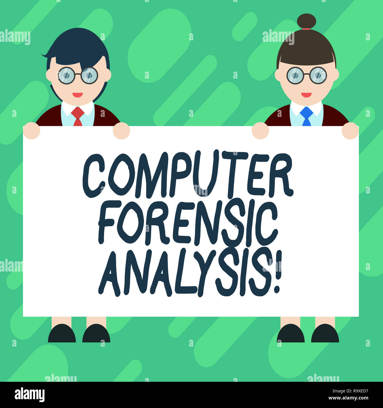 Conceptual hand writing showing Computer Forensic Analysis. Business photo showcasing evidence ...