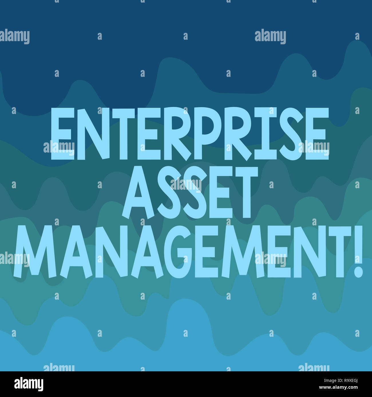 Conceptual hand writing showing Enterprise Asset Management. Business ...