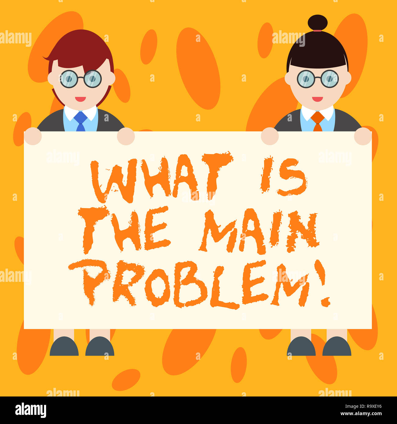 Writing note showing What Is The Main Problem. Business photo ...