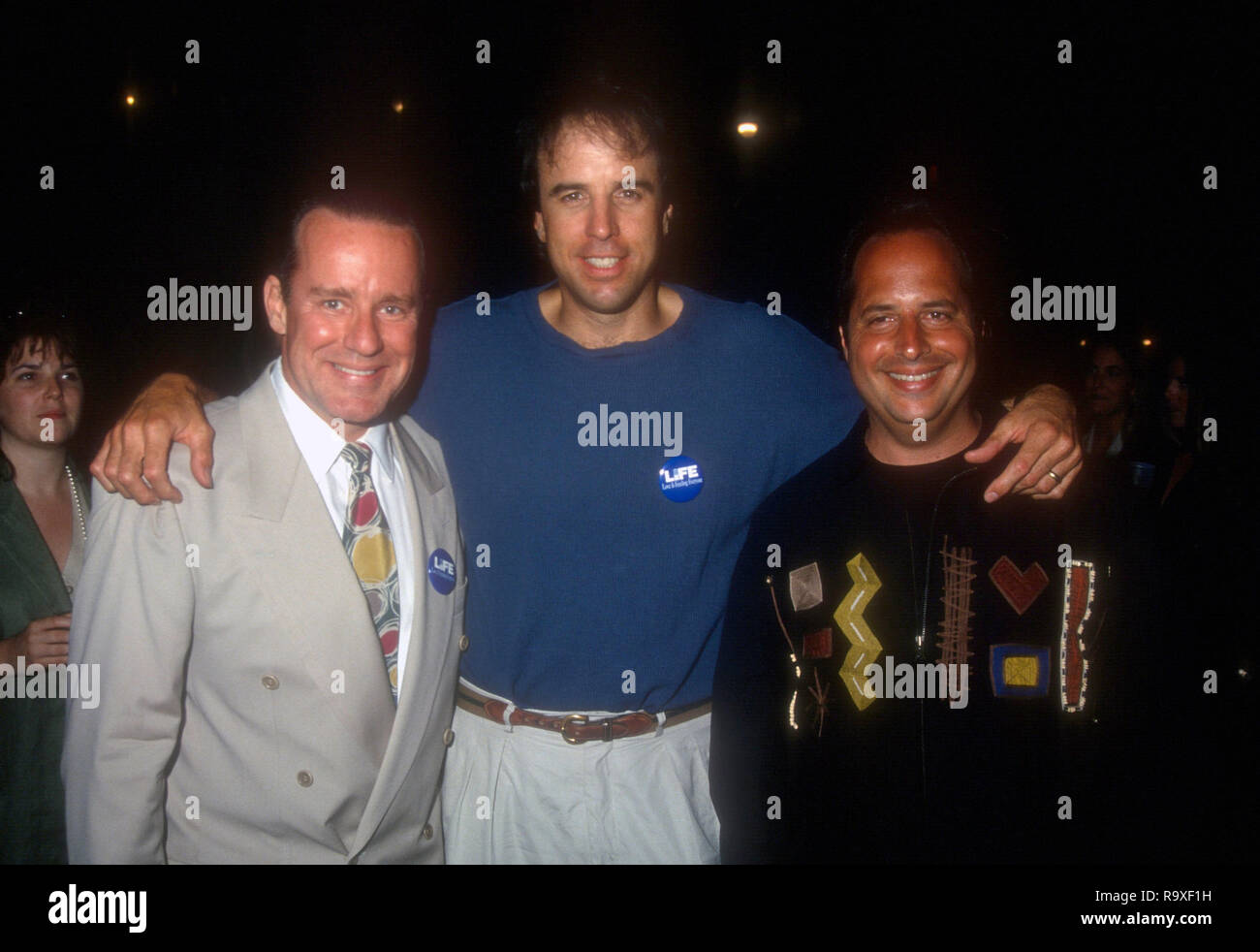 HOLLYWOOD, CA - JUNE 26: Actors/comedians Phil Hartman, Kevin Nealon ...