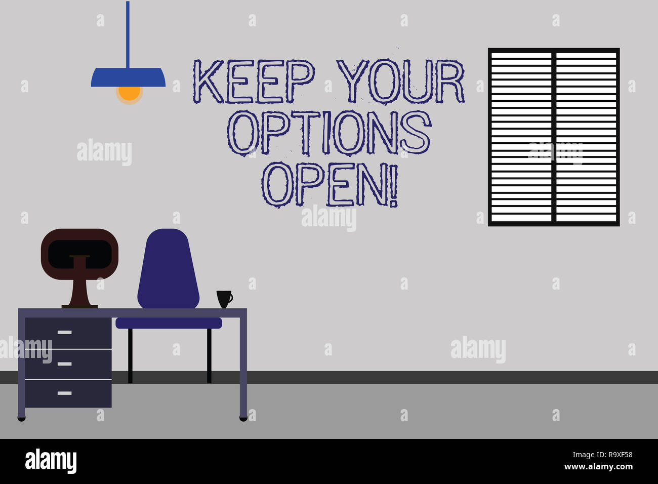 Word writing text Keep Your Options Open. Business concept for Manage ...