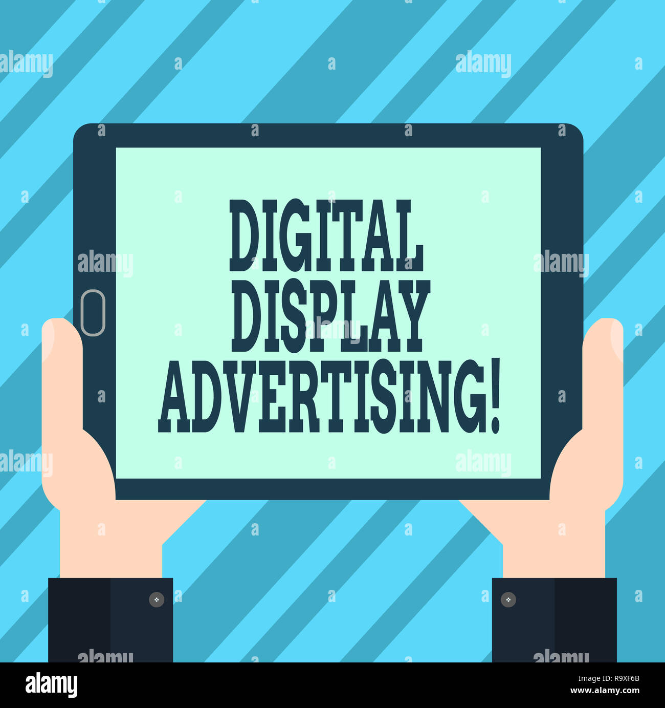 Text sign showing Digital Display Advertising. Conceptual photo conveys ...